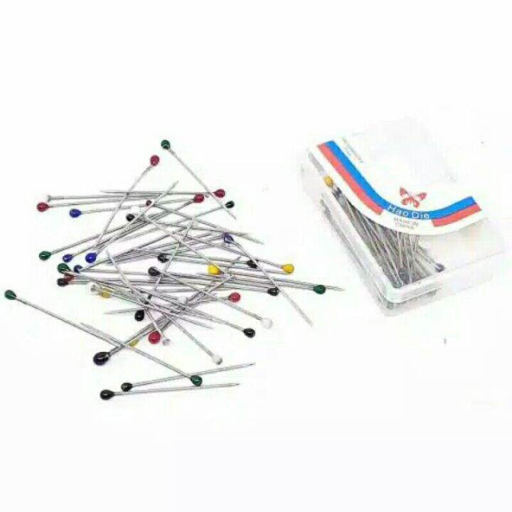 Jarum Pentul Stainless/Jarum mini Pentul hijab box | Lazada Indonesia