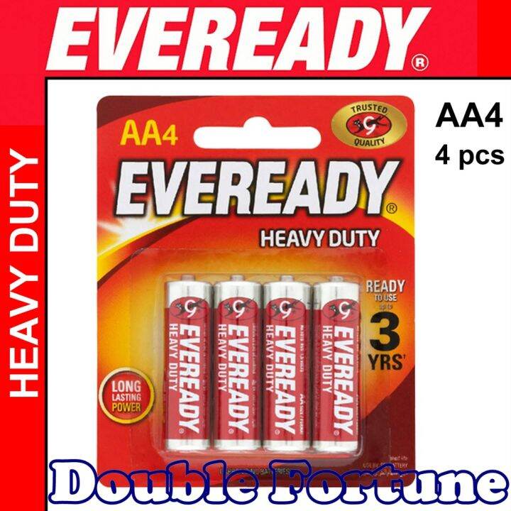 EVEREADY Merah Baterai Batrai Battery Batere AA A2 per Pack isi 4 pcs ...