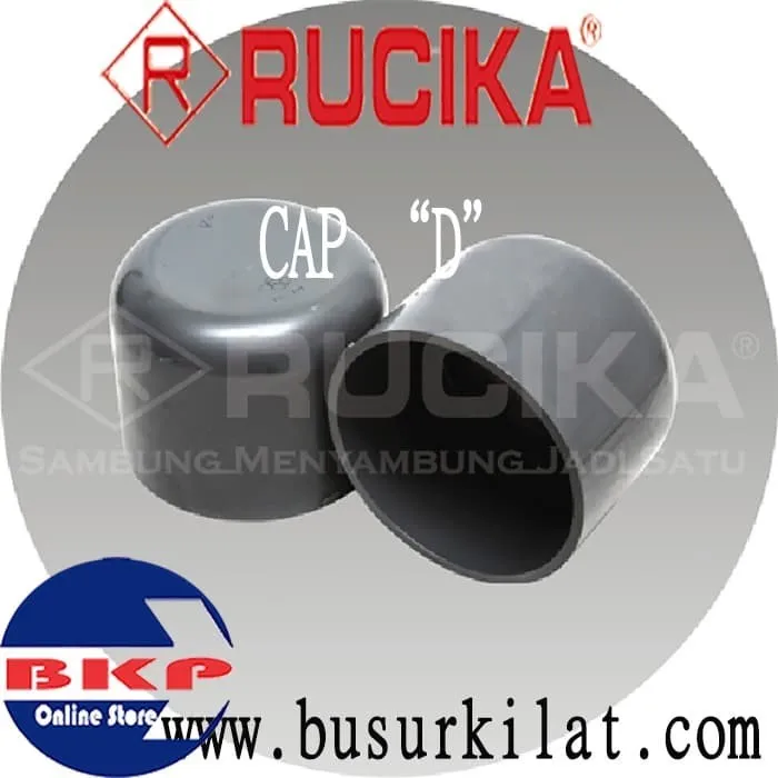 DOP 1 1/4 INCH PVC RUCIKA (D) / Tutup Pipa PVC / Fitting PVC / Cap Dop ...