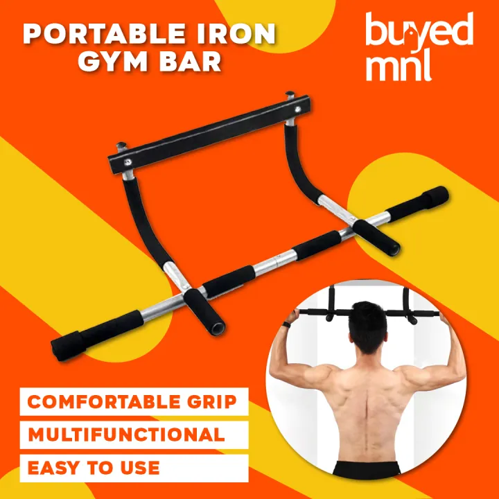 [BMNL] Multi-Functional Iron Gym Total Upper Body Workout Bar Portable ...