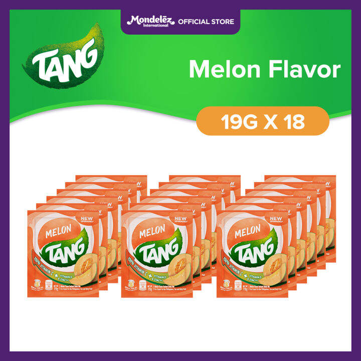 Tang Instant Drink Mix - Melon Flavor 19g with Vitamins and Minerals C ...