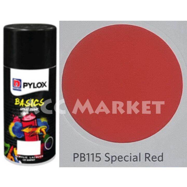 Pylox Basics Pilox Pilok Cat Merah Red Special 115 | Lazada Indonesia