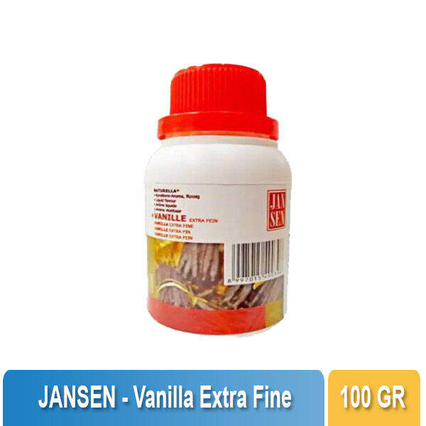 JANSEN - Flavor Vanilla Extra Fine H 100Gr / Perisa Vanilla Halal ...