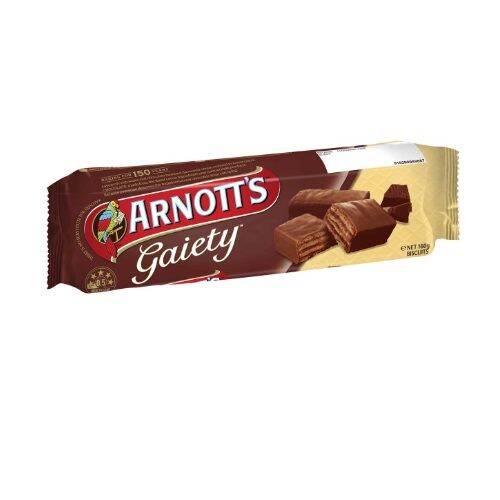 Arnott's Chocolate Gaiety Biscuit ขนม ช็อคโกแลต ขนมหวาน 160g | Lazada.co.th