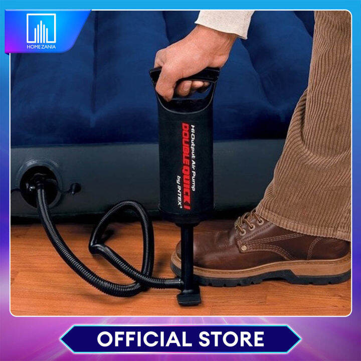Home Zania 2 Way Pump Hi-Output Air Pump Double Quick Hand Pump | Lazada PH