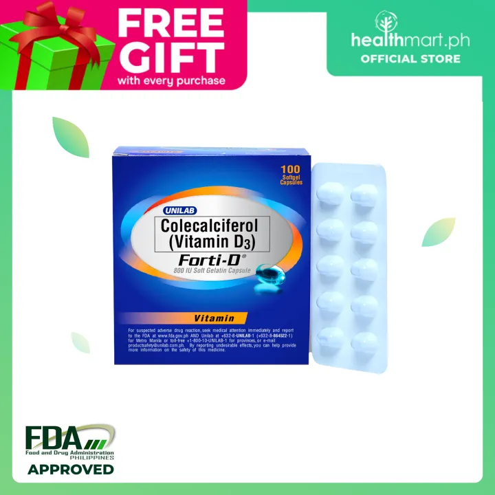 Forti-D (10s) Colecalciferol (Vitamin D3) | For Bone Health and Vitamin ...