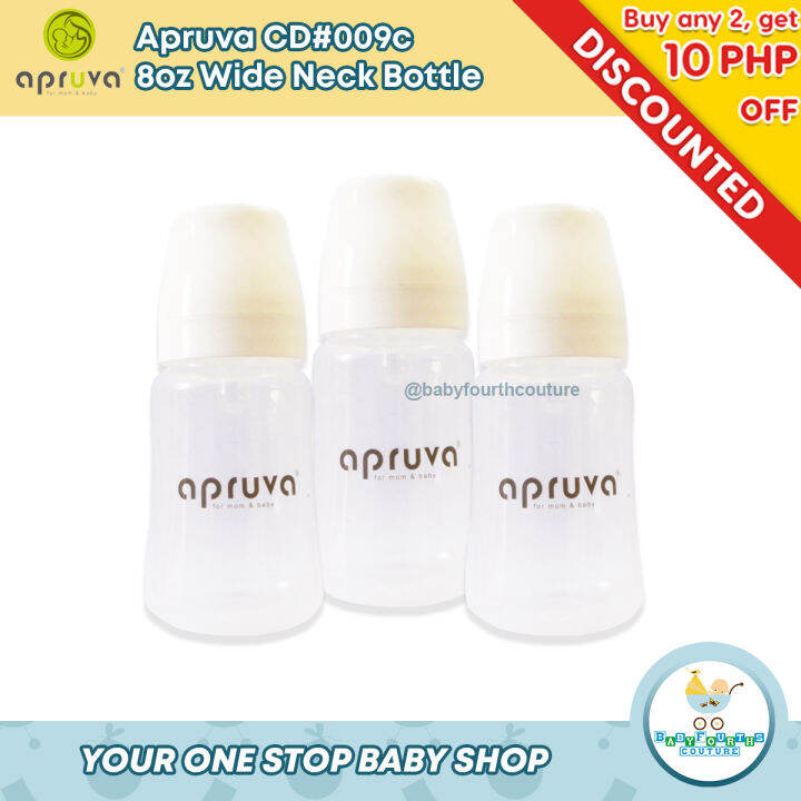 Apruva CD#009c 8oz Wide Neck Clear Feeding Bottle | Lazada PH Apruva CD#009c 8oz Wide Neck Clear Feeding Bottle | Lazada PH