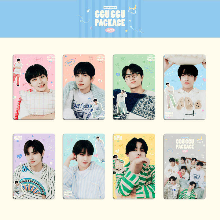 Enhypen PhotoCards 2023 GGU GGU Package Preview Cuts Photo Cards Kpop Idol Enhypen Heeseung Jay ...