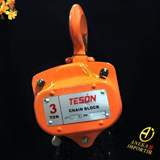 Teson Chain Block 3 Ton x 5 Meter Takel Katrol Hoist Chainblock ...
