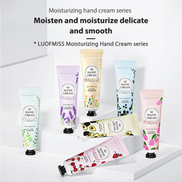 Wishcat Fresh Flower Fragrance Hand Cream Hydrating Moisturizing Anti ...