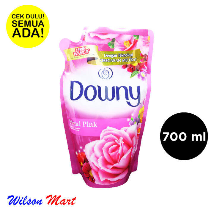 DOWNY SOFTENER DAN PEWANGI FLORAL PINK 700 ML REFILL | Lazada Indonesia