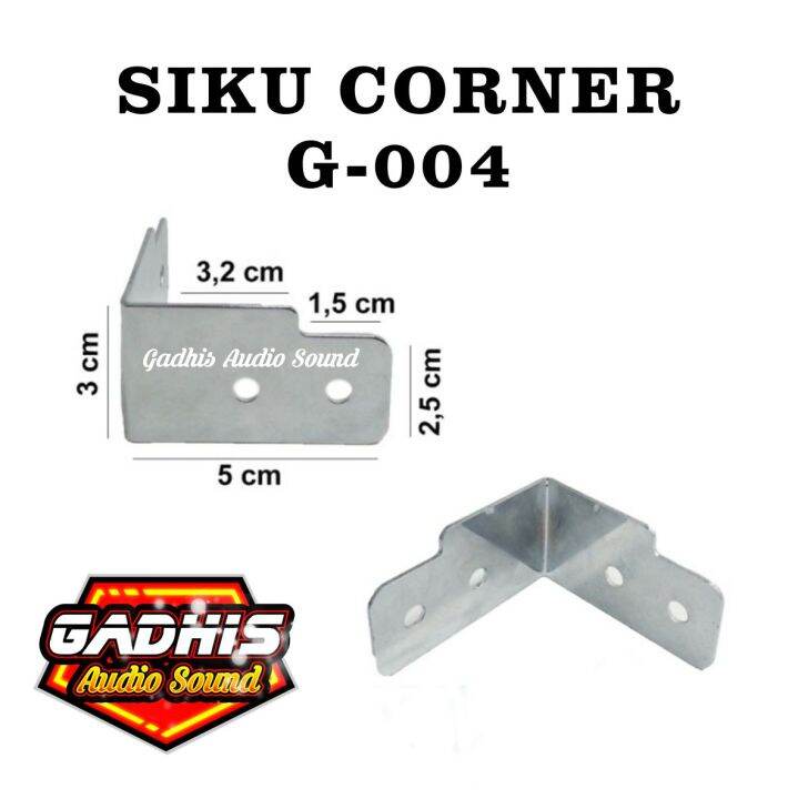 Siku Corner G-004 / Siku Corner Box Hardcase Audio Sound G-004 | Lazada ...