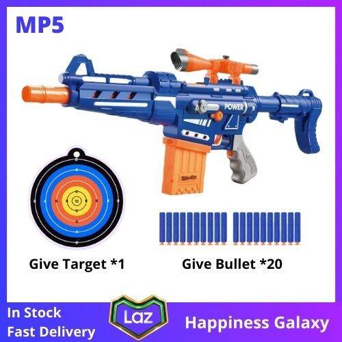 Soft Bullet toy gun/pistol mainan/pistol manik original/senapang kanak ...