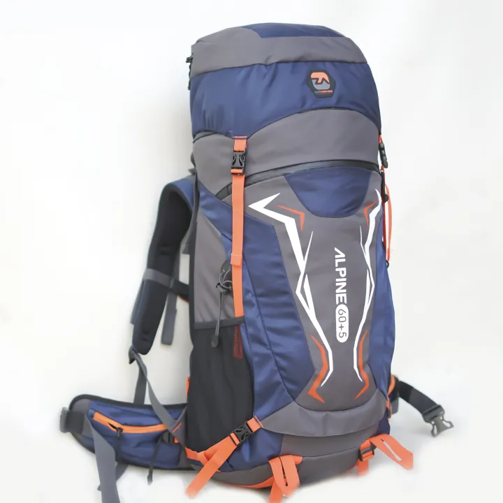 Tas Carrier Zarventure seri ALPINE 60+5 liter | Lazada Indonesia