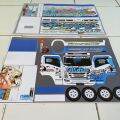 Pola stiker papercraft truk oleng Ditdim youtube ukuran besar | Lazada ...