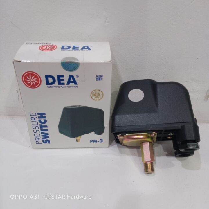 DEA Pressure Switch Otomatis Pompa Air Jet Pump PM-5 / Saklar Penekan ...