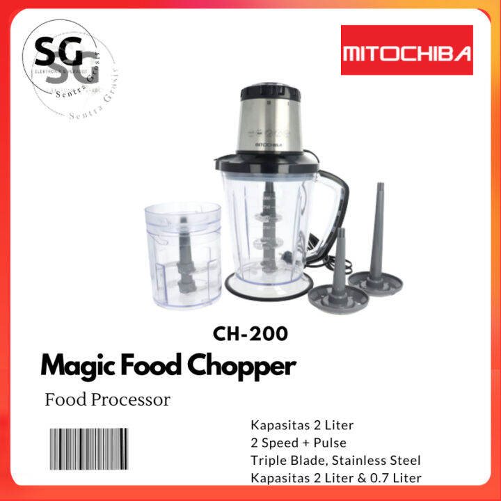 Magic Food Chopper CH-200 Mitochiba CH200 Blender Chopper Food ...