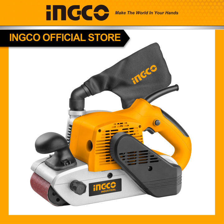 MESIN AMPLAS KAYU FINISHING MESIN SANDER PUTAR MODEL TANK INGCO MESIN ...