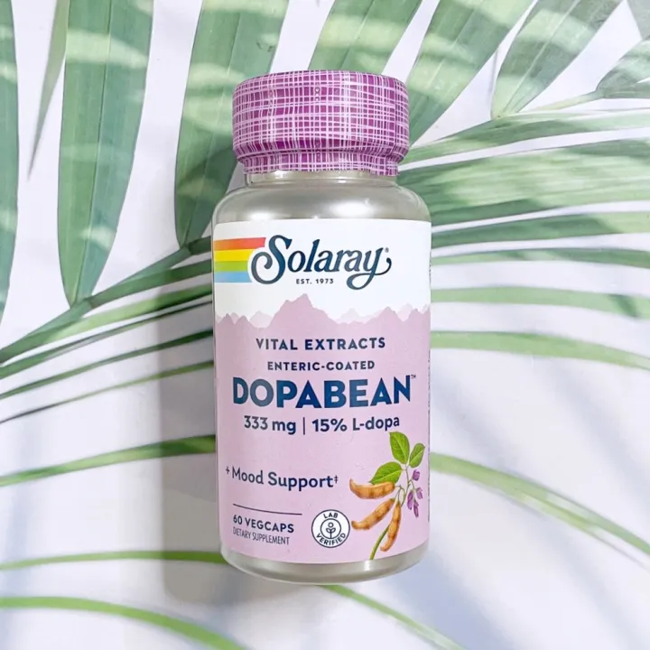 เมล็ดหมามุ่ย DopaBean™ Mucuna Pruriens 60 Veggie Caps (Solaray®) Dopa ...