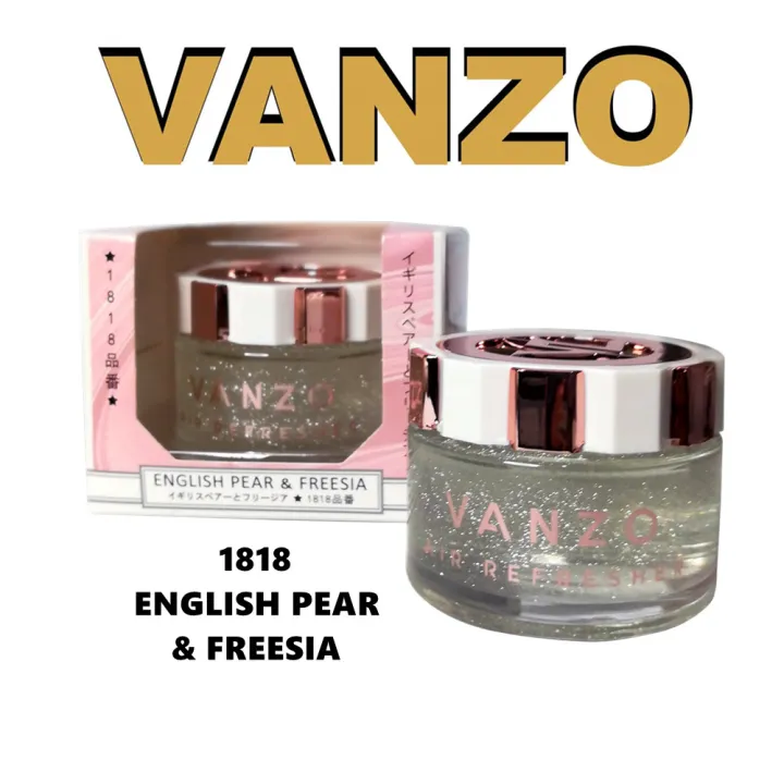 Vanzo 1818 English Pear & Freesia Car Air Refreshener Car Perfume | Lazada