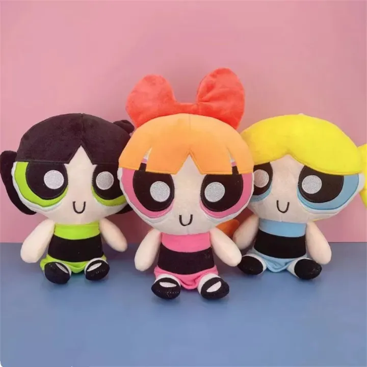 EAURA 20cm Girls Toys Blossom The Powerpuff Cartoon Buttercup The ...