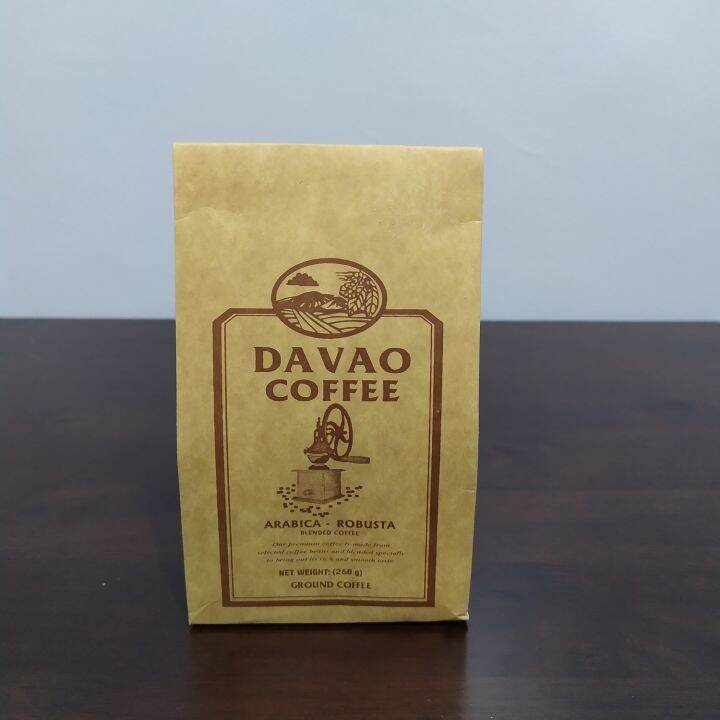 Davao Coffee Arabica-Robusta Ground Coffee 250 Grams | Lazada PH