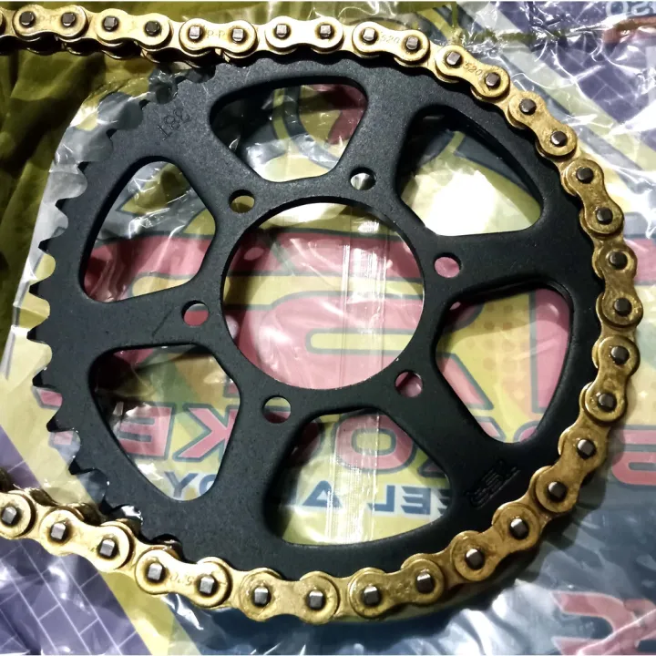 TSR 520 38T REAR SPROCKET for DOMINAR 400 KTM DUKE 390 200 Only ( Plug ...
