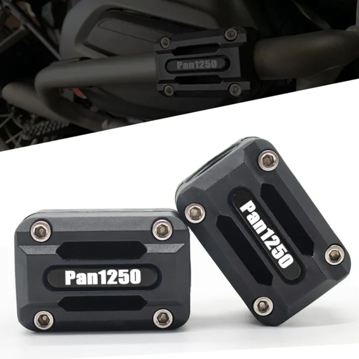 Motorcycle Engine Crash Bar Protection Bumper Decorative Guard Block ...
