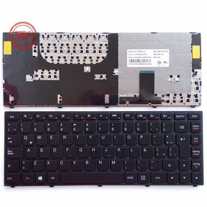 LA New Keyboard FOR Lenovo Ideapad Yoga 13 V-127920FS1 25202897 YOGA13 ...