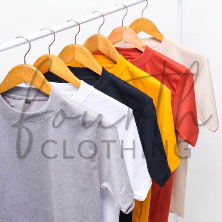 Pro Club Inspired Plain Classic Crew Neck Shirt Tees T-Shirt (CVC ...