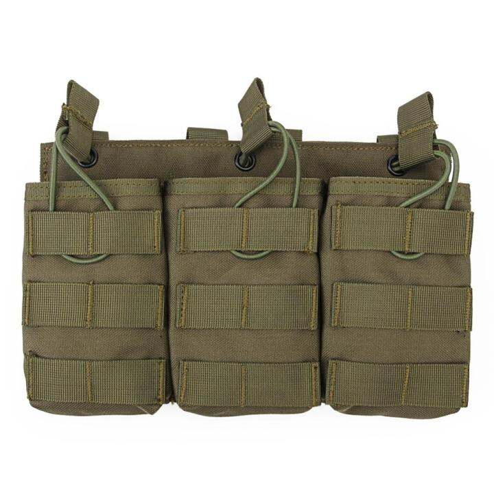 Tactical 1000D Nylon Single Double Triple Molle Magazine Pouch for m4 ...