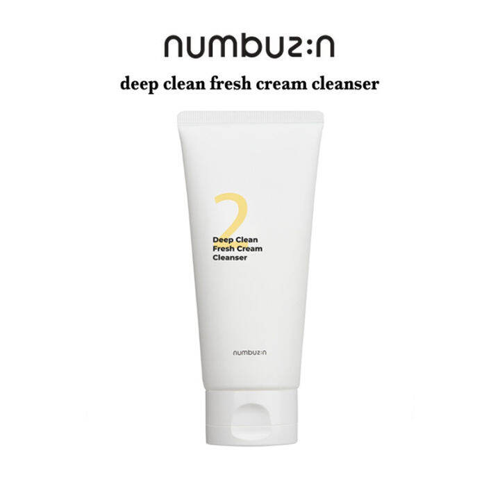[100% Original] Numbuzin No.2 Deep Clean Fresh Cream Cleanser 120ml ...