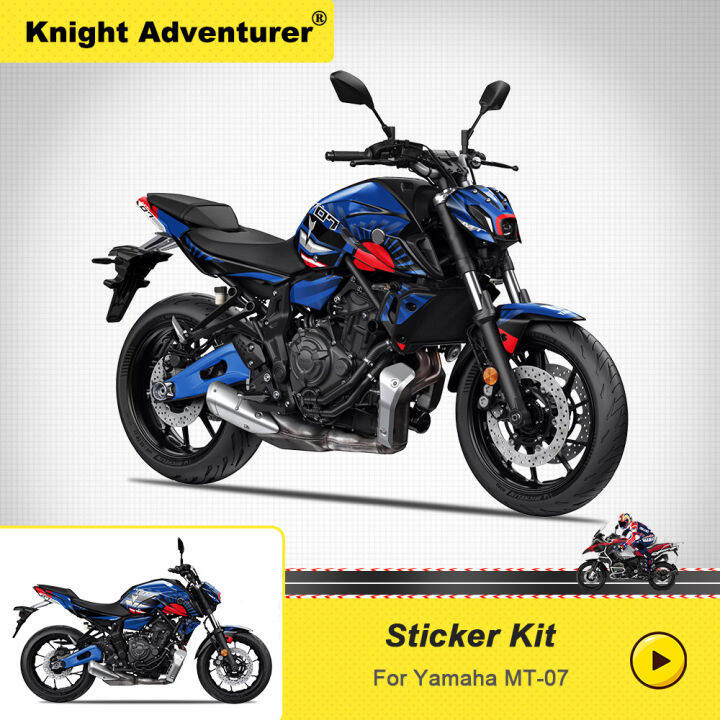 For Yamaha MT-07 MT07 2021-2023 Full Body Fairing Graphics Kit Full ...
