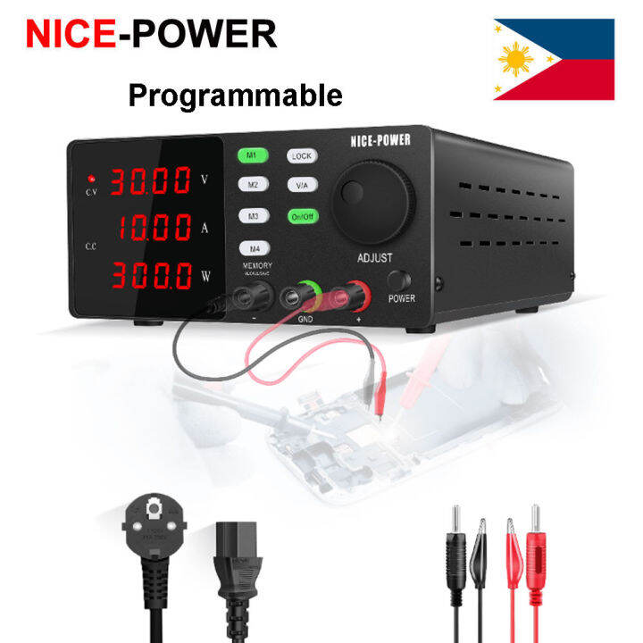 NICE-POWER Adjustable DC Power Supply Laboratory Adjustable 30V 10A 60V ...