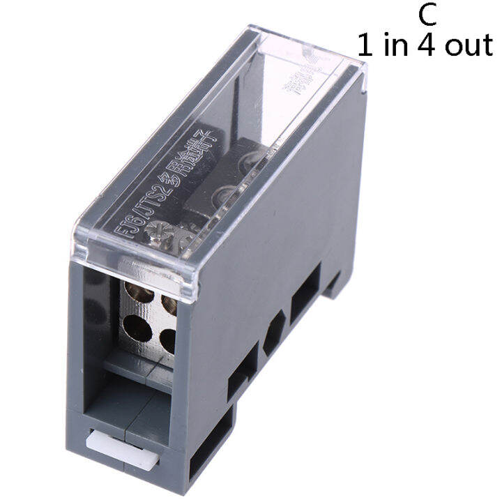 LngBo 150A Din Rail Terminal Block Distribution Box One in Multiple out ...