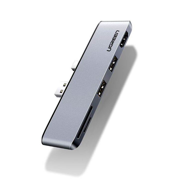 UGREEN USB 3.0ฮับ USB หลากหลาย USB ไปยัง USB 3.0พอร์ต HDMI แท่นวางมือ ...