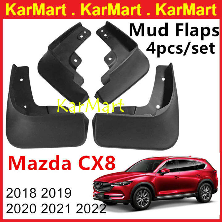 Mazda CX8 2018 2019 2020 2021 2022 Splash Guards Flaps Mud Guards ...