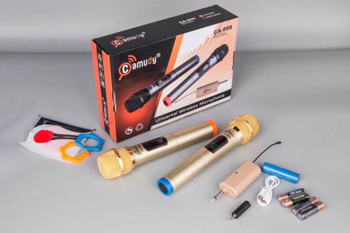 Microphone CA-999 Professional Two pcs Universal Wireless Microphone ...