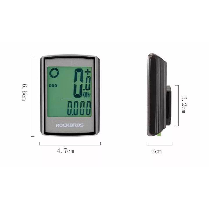 ☟ROCKBROS Waterproof Bicycle Stopwatch Wireless Cycling Bike Computer ... ☟ROCKBROS Waterproof Bicycle Stopwatch Wireless Cycling Bike Computer ...