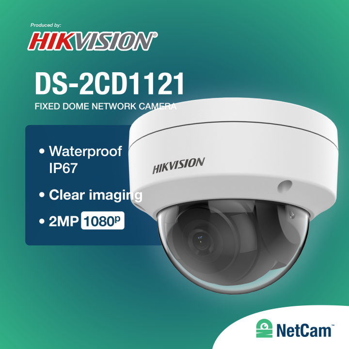 KAMERA CCTV INDOOR/OUTDOOR IP HIKVISION 2MP DS-2CD1121 | Lazada Indonesia