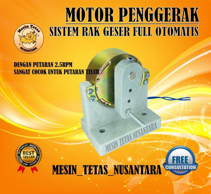 Motor Dinamo Pemutar Penggerak Rak Geser Mesin Tetas | Lazada Indonesia