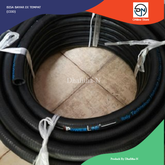 Selang Hitam Serat Baja 3/4 Unttuk Instalasi Pom Mini / Harga per meter ...