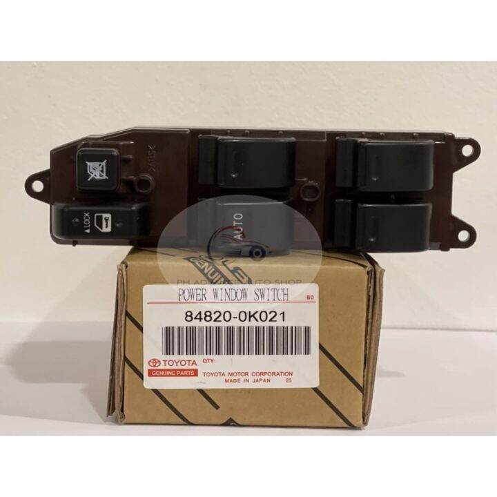 Power Window Switch Toyota Fortuner 84820-0K021 | Lazada PH