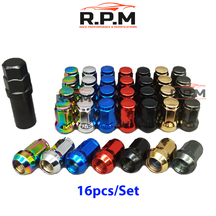 Heptagon Tyre Nut M12X1.5 Tayar Nut Besi Wheel Nut Nut Kecil Nut ...