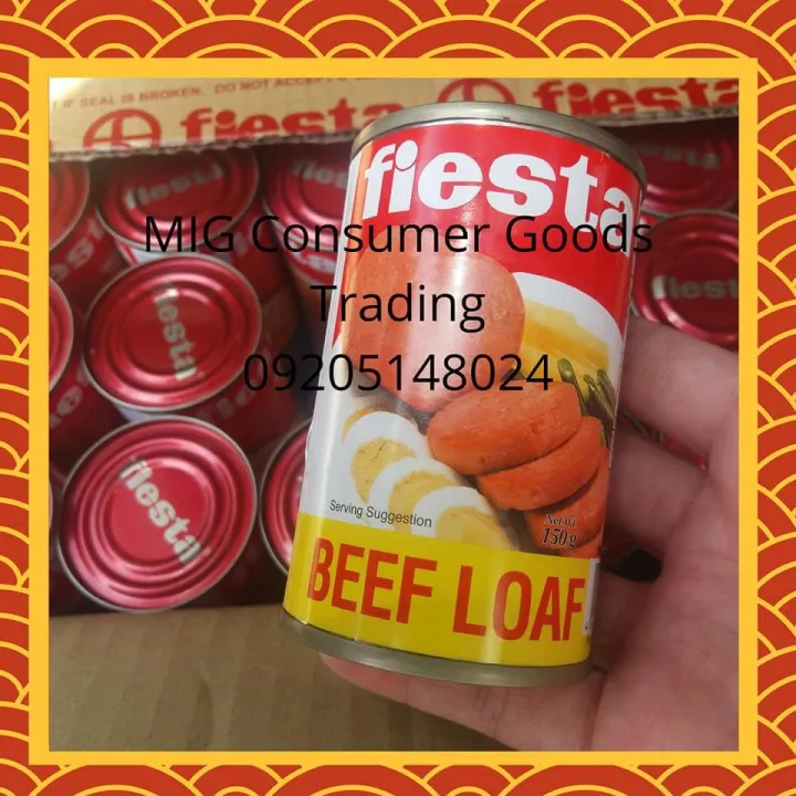 Fiesta Beef Loaf 150 grams x 100 cans | Lazada PH