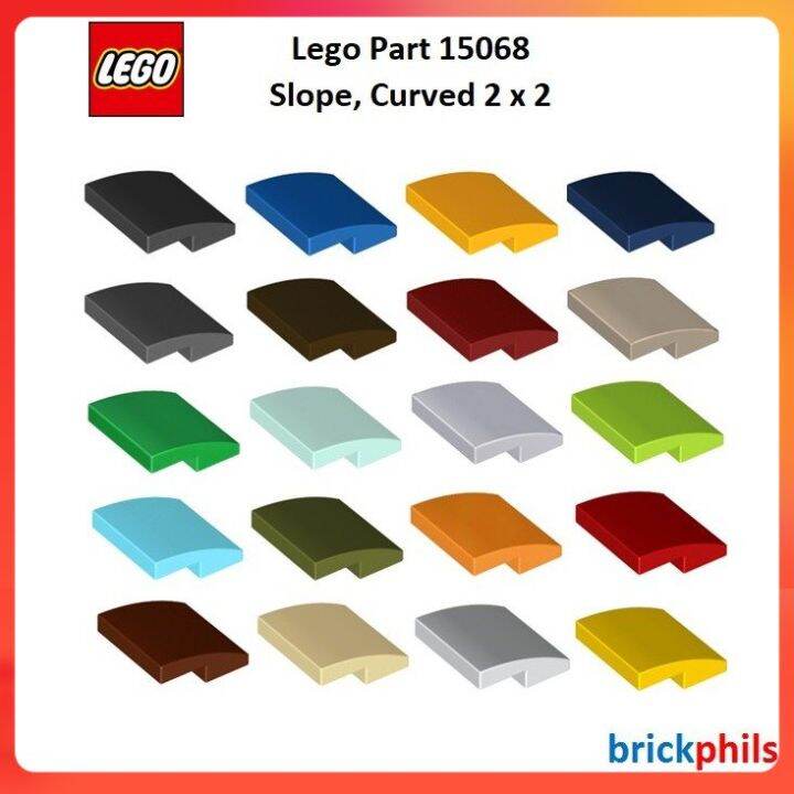 Lego Part 15068 Slope, Curved 2x2 (5pcs per Lot) | Lazada PH