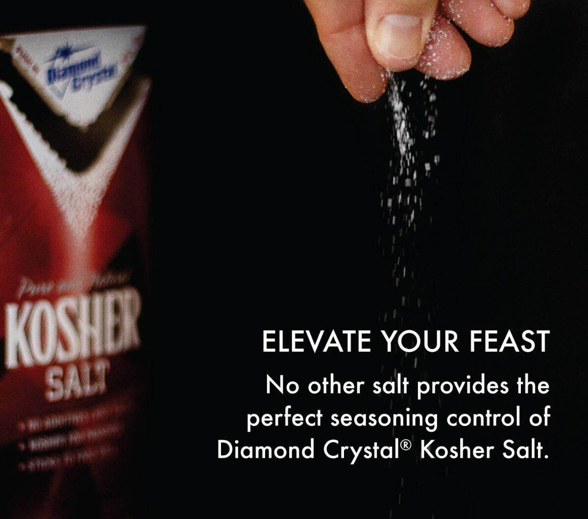 Diamond Crystal Kosher Salt – Full Flavor, No Additives and Less Sodium ...