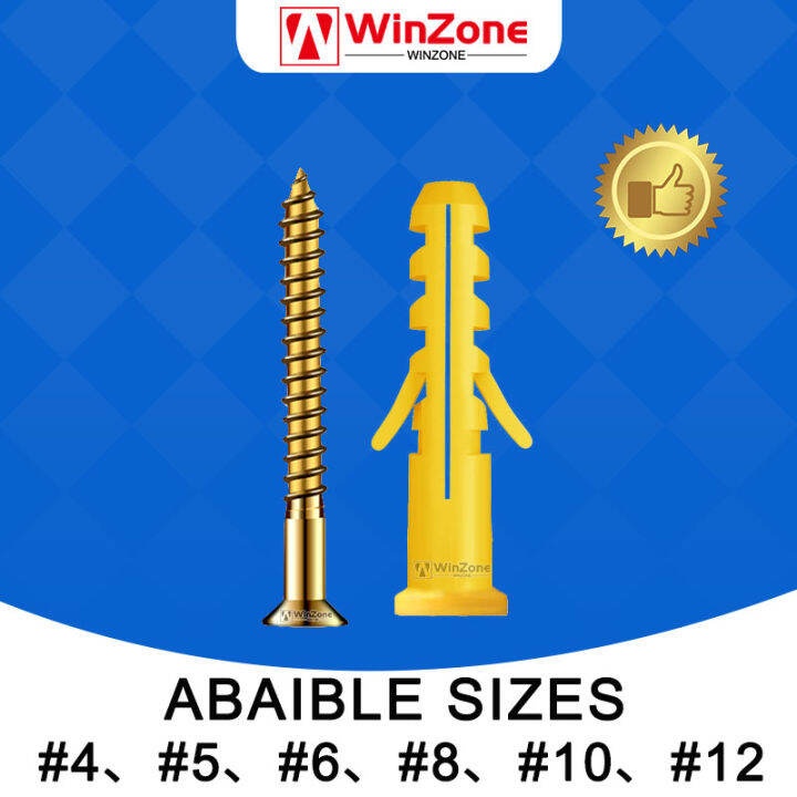 Plastic Tox Expansion Tube Screw Expansion Insulation Bolts with Screw ...