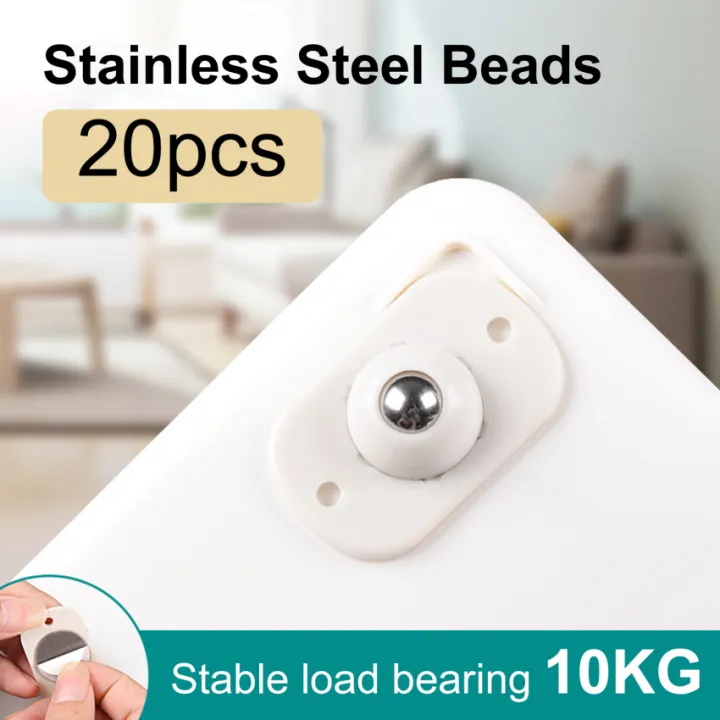 【High Quality】20PCS Self Adhesive Castor Wheels, Small Castor Wheels ...