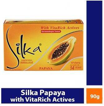 VFM Silka Papaya Whitening Herbal Soap 90g | Lazada PH